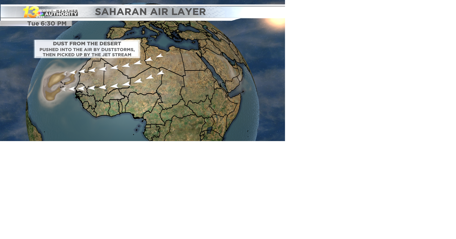Saharan dust may boost sunset colors this weekend | News | wrex.com