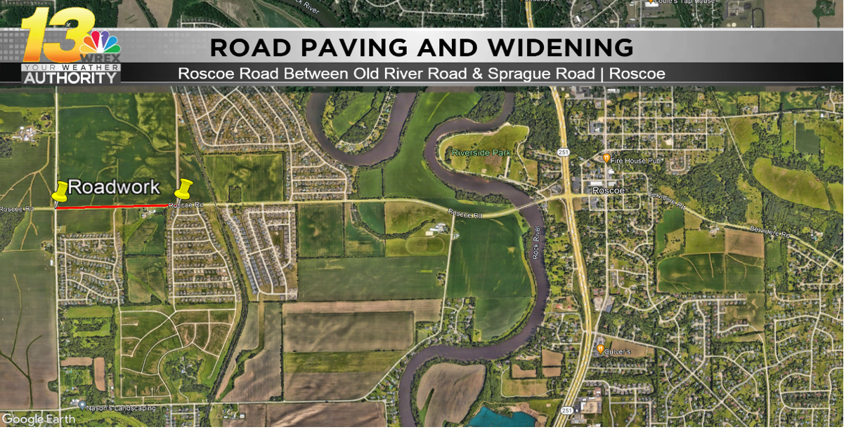 Roscoe Road set to be paved starting November 3 | News | wrex.com