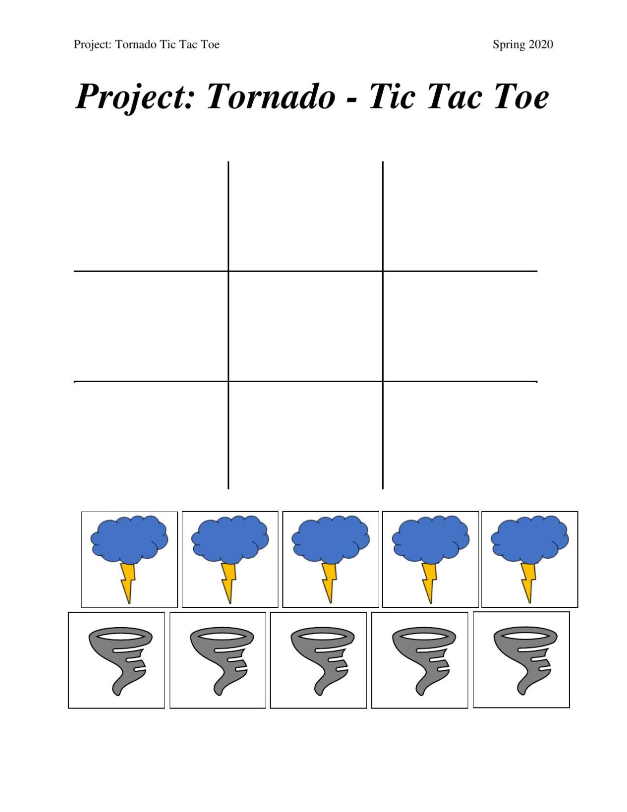 Tic-Tac-Toe | Project: Tornado | wrex.com