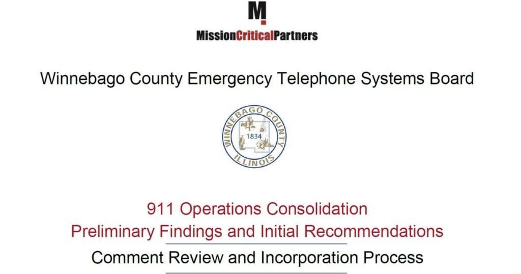 911 consolidation report released; preliminary findings suggest ...