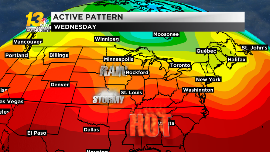 Mostly cloudy, but dry Monday ahead | Weather | wrex.com