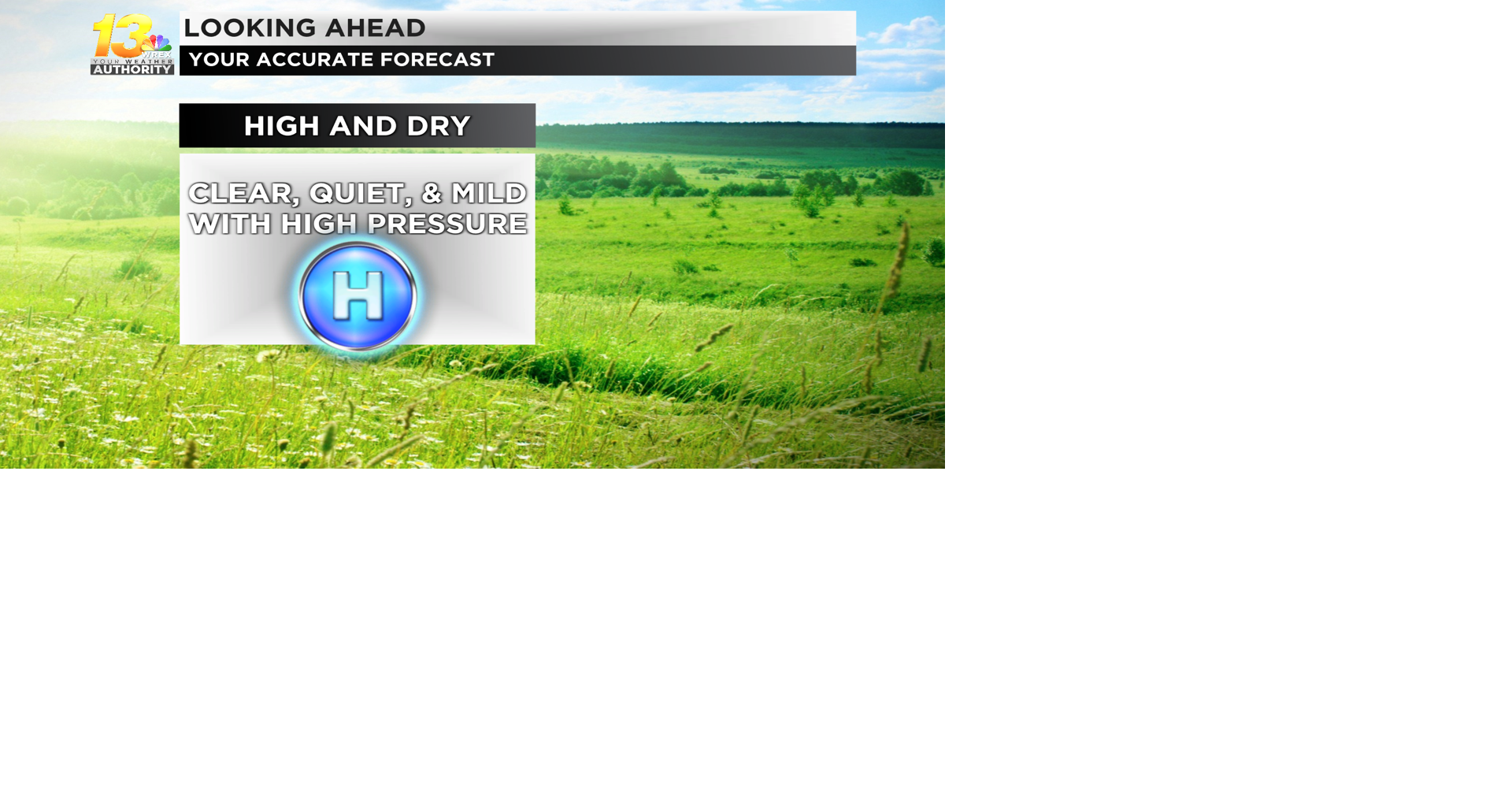 Quiet and mild weather keeps rolling this week | Top Stories | wrex.com