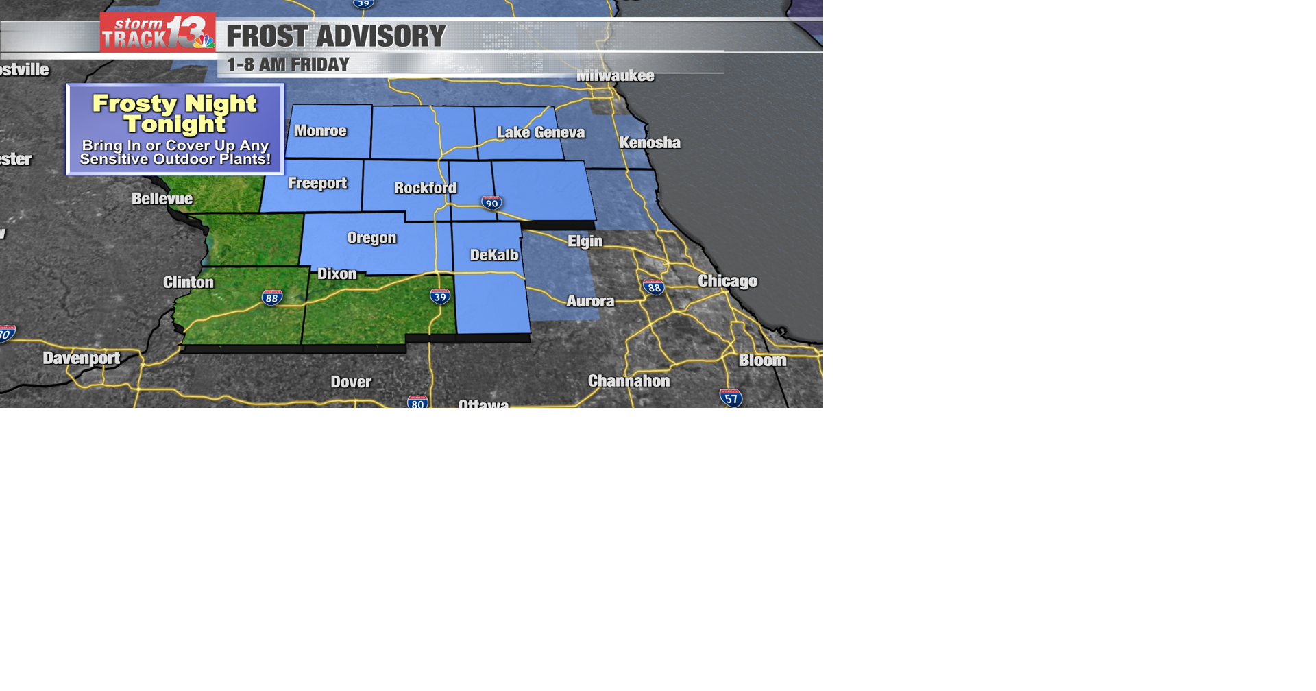 Friday starts frosty, leads to summer-like weekend | Weather | wrex.com