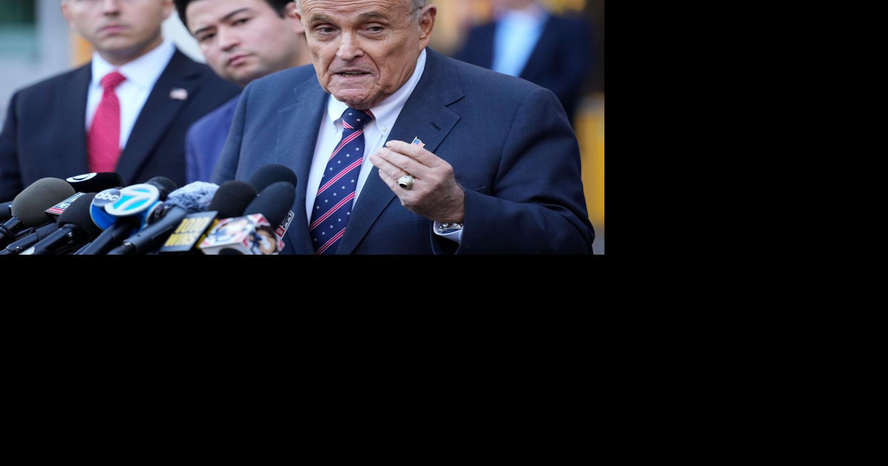 Rudy Giuliani turns over his 1980 Mercedes-Benz convertible, luxury ...
