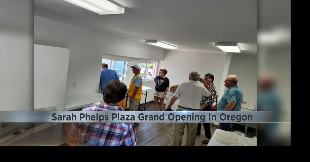 Oregon hosts grand opening for Sarah Phelps Community Plaza | Video ...