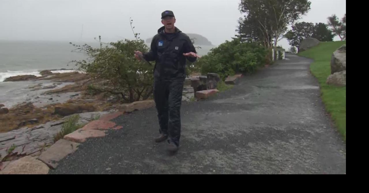 The Weather Channel: Meteorologist Chris Bruin provides a live look at ...