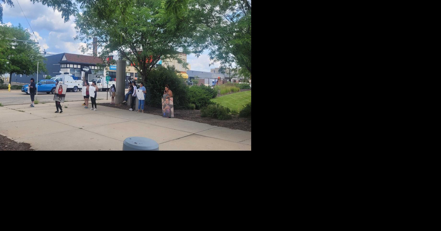 Family protests youth gun violence for a second day in Rockford | Top ...