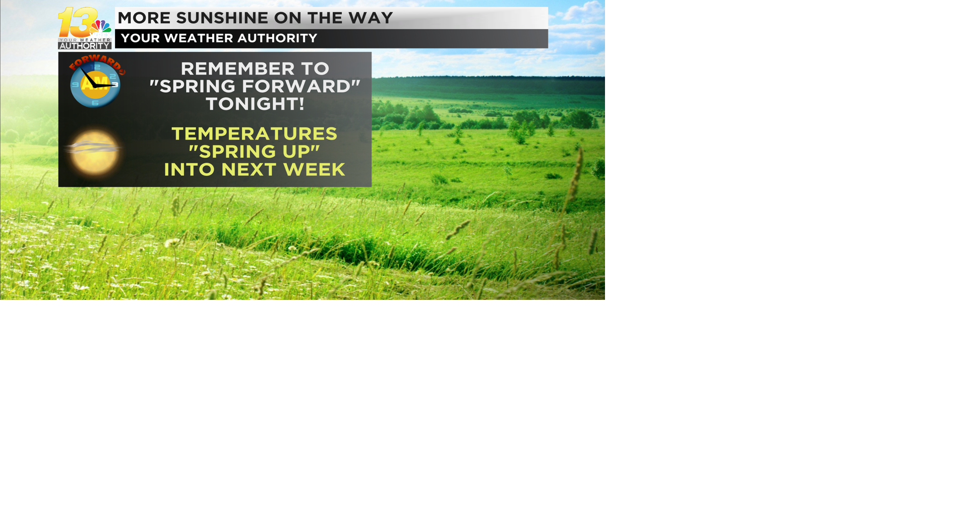 Soak in the sunshine for the next few days | Weather | wrex.com