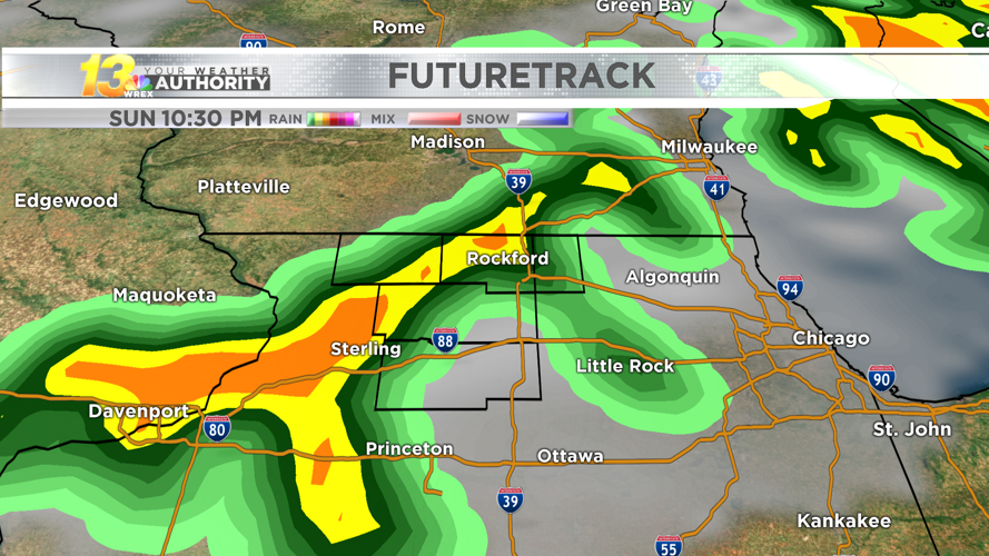 A soggy stretch of weather could dump inches of rain on the Stateline ...