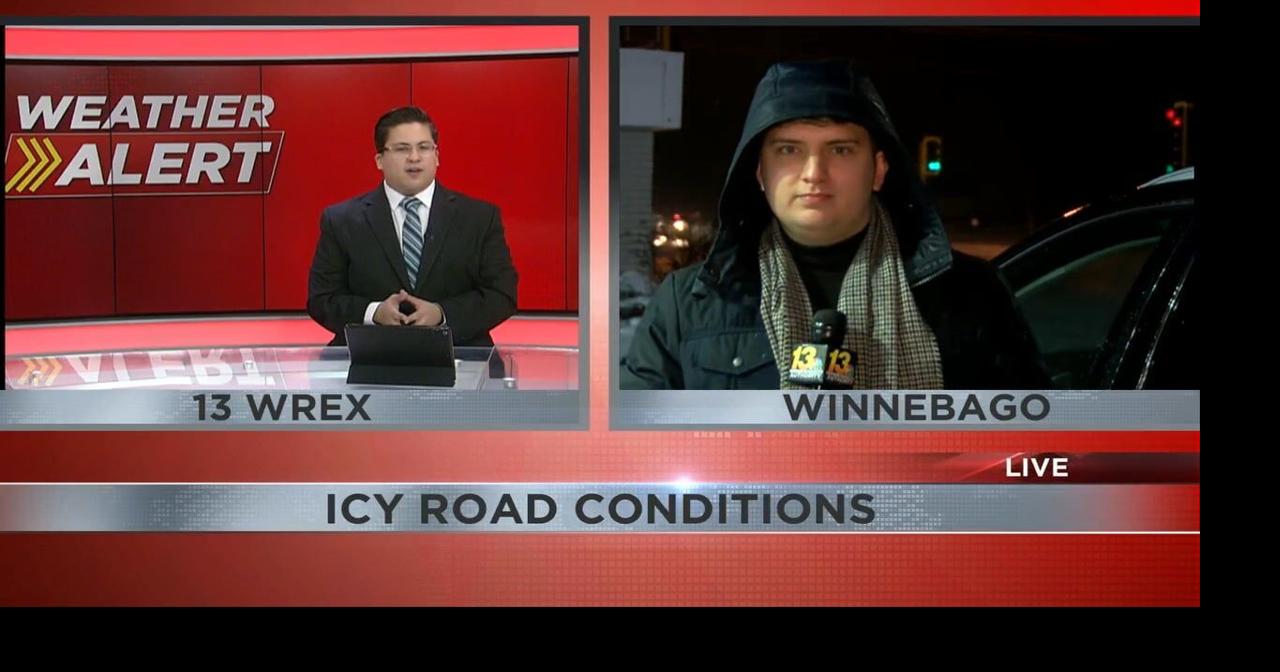 Icy slick spots on roads ahead of morning commute | Video | wrex.com