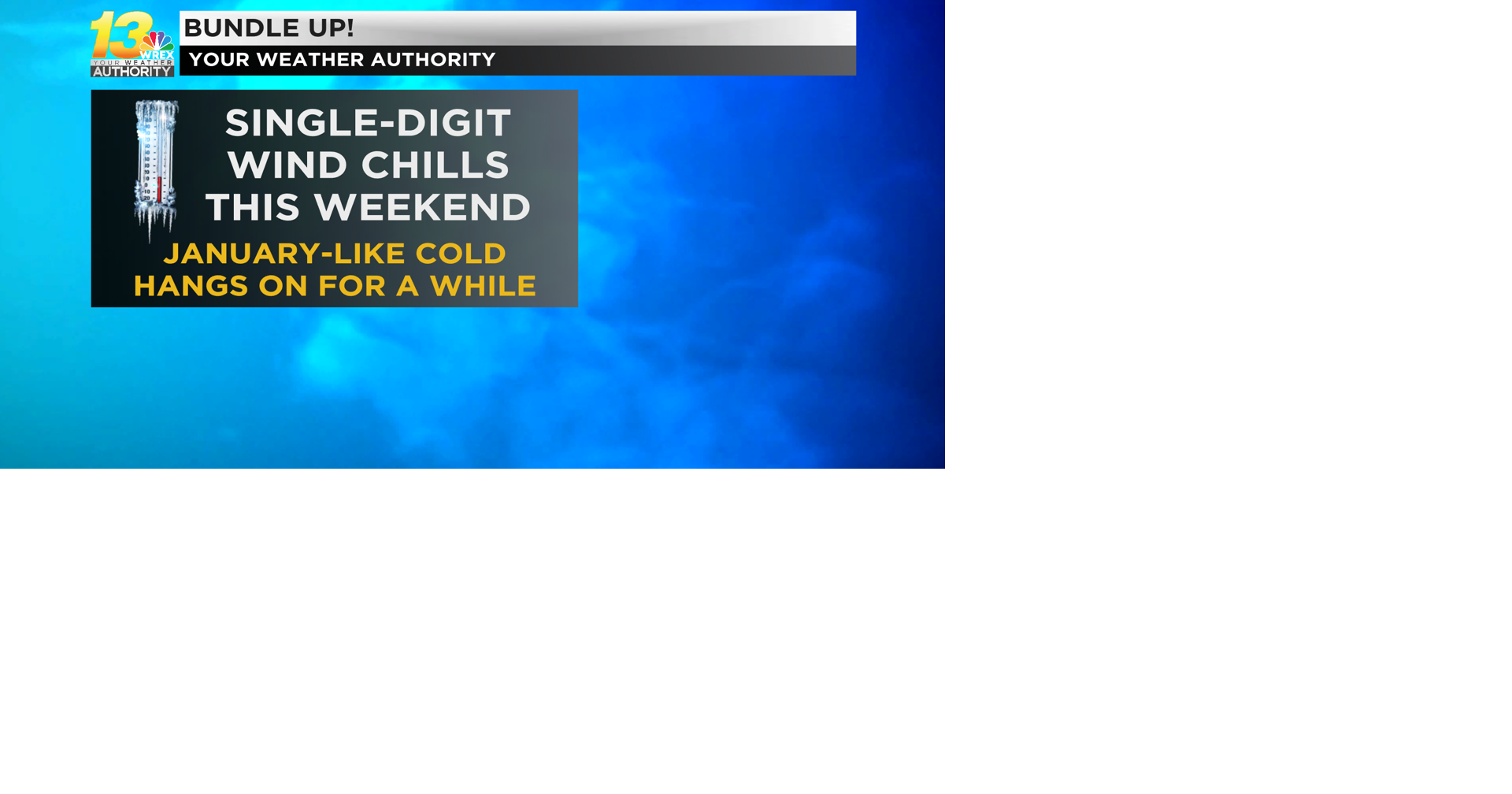 Wind chills may fall below zero tonight | Weather | wrex.com