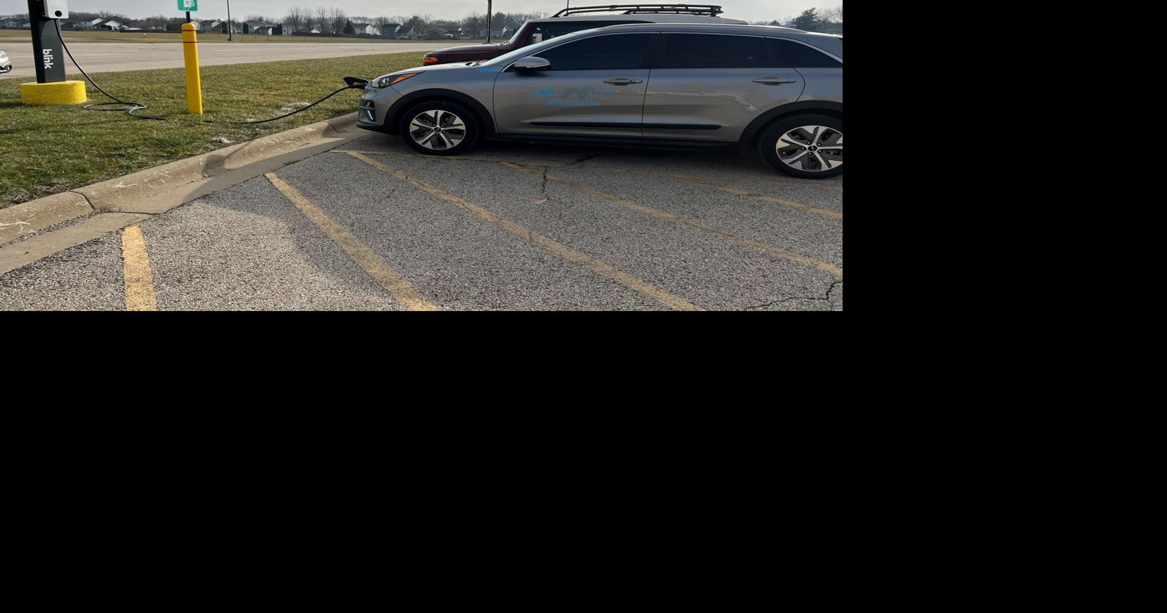 RPS 205 receives electric vehicle and charging station at Jefferson ...