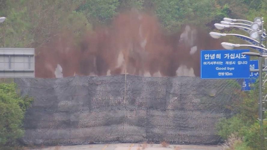 North Korea blows up roads near border with South after warning it ...