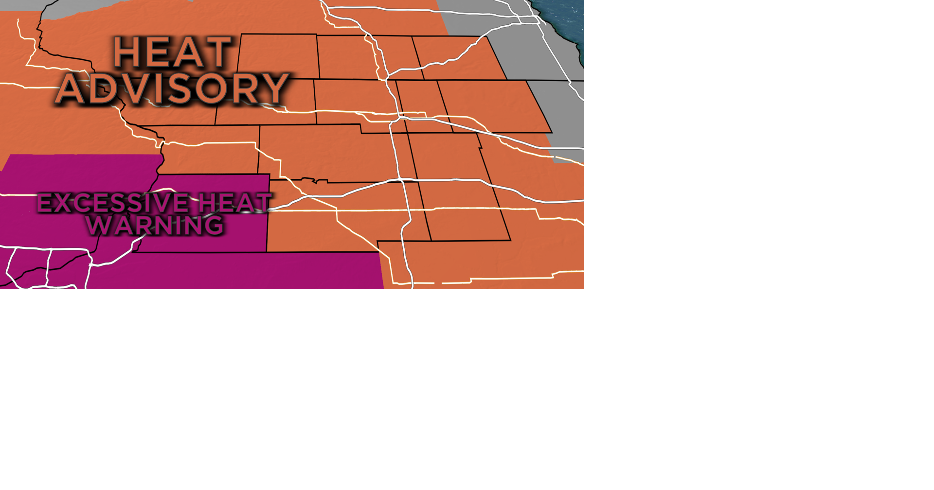 Heat alerts issued for Sunday's hot and humid conditions | Weather ...
