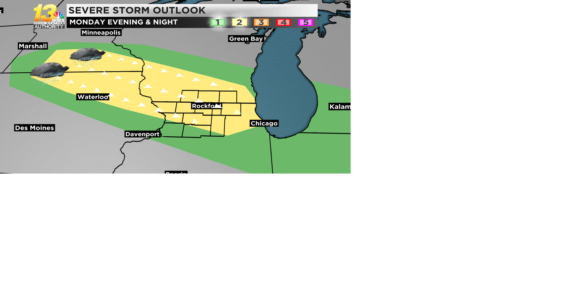 Pattern flip brings risk of strong storms | Weather | wrex.com