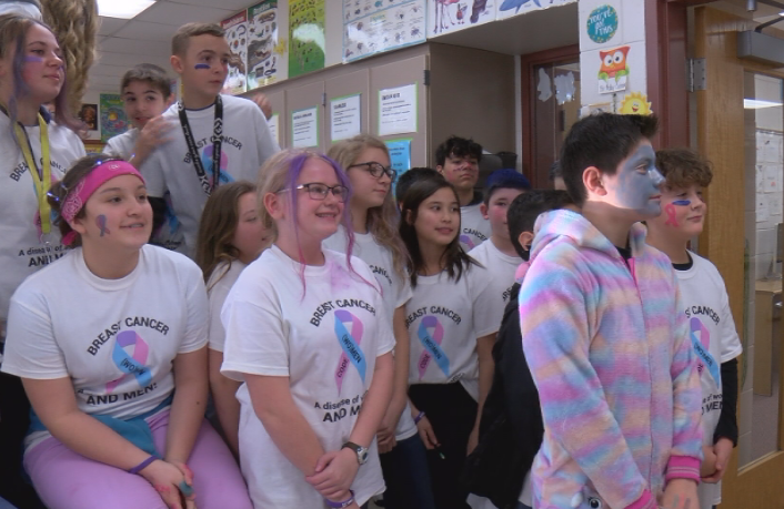 Roscoe middle school students create project raising awareness for men ...