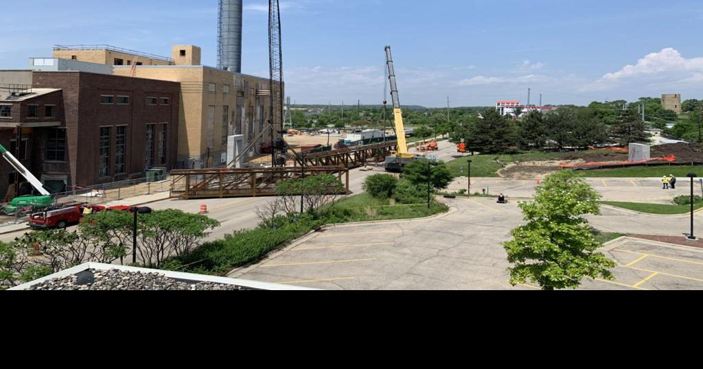 Beloit College “Powerhouse Project” bridge is ready to mount | News ...