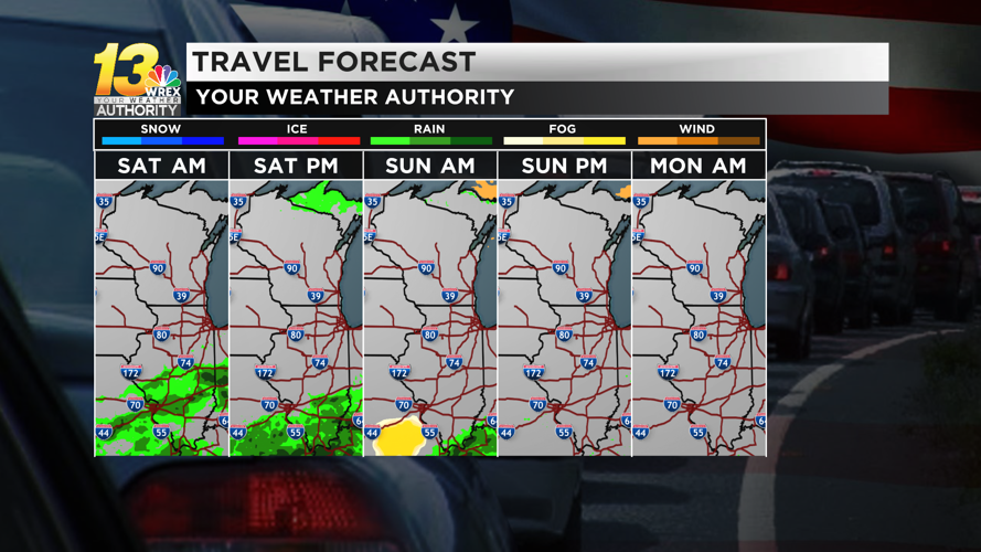 Sunnier skies highlight an excellent holiday weekend travel forecast ...