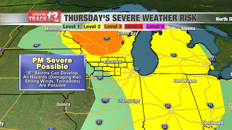 Summer heat continues until Thursday's strong storm potential | Weather ...