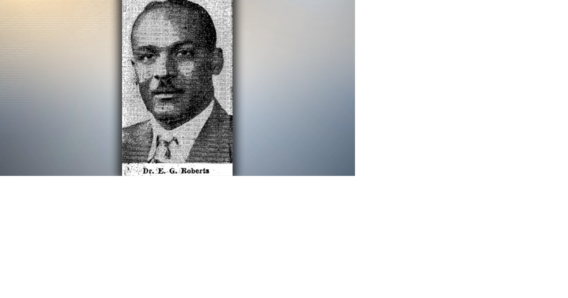 Black History Spotlight: Dr. Roberts, who fought segregation in ...