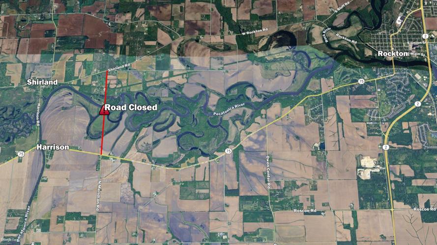 Part of Meridian Road in Winnebago County to close for emergency ...