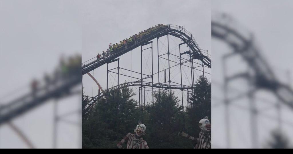 Six Flags roller coaster malfunctions, riders evacuated | News | wrex.com