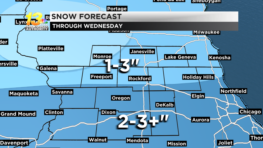 Wintry weather moves in bringing a few chances for snow | Top Stories ...