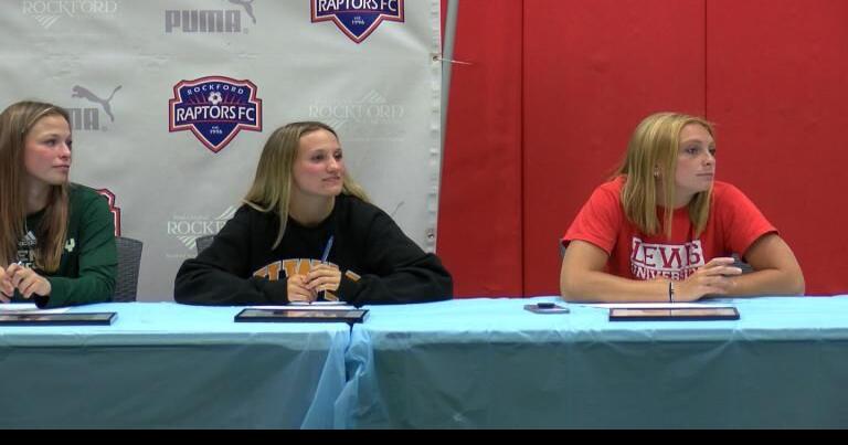Rockford Raptors players celebrate college commitments | Sports | wrex.com