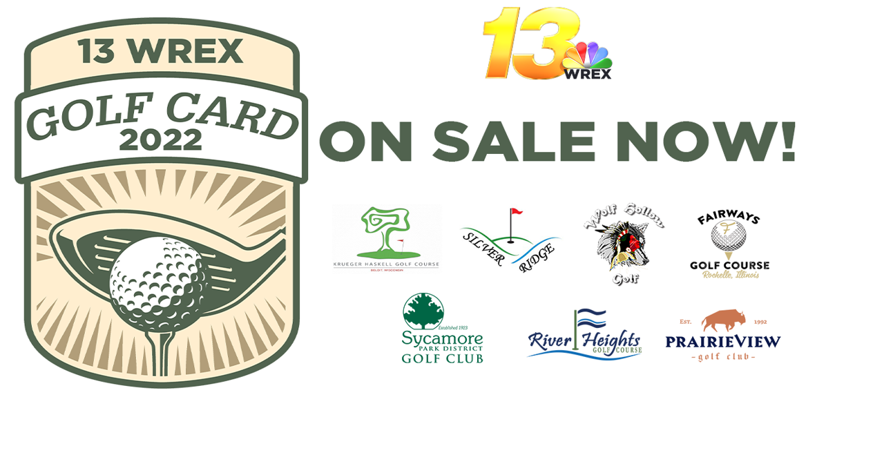 13 WREX 2022 Golf Card on sale now! | Top Stories | wrex.com