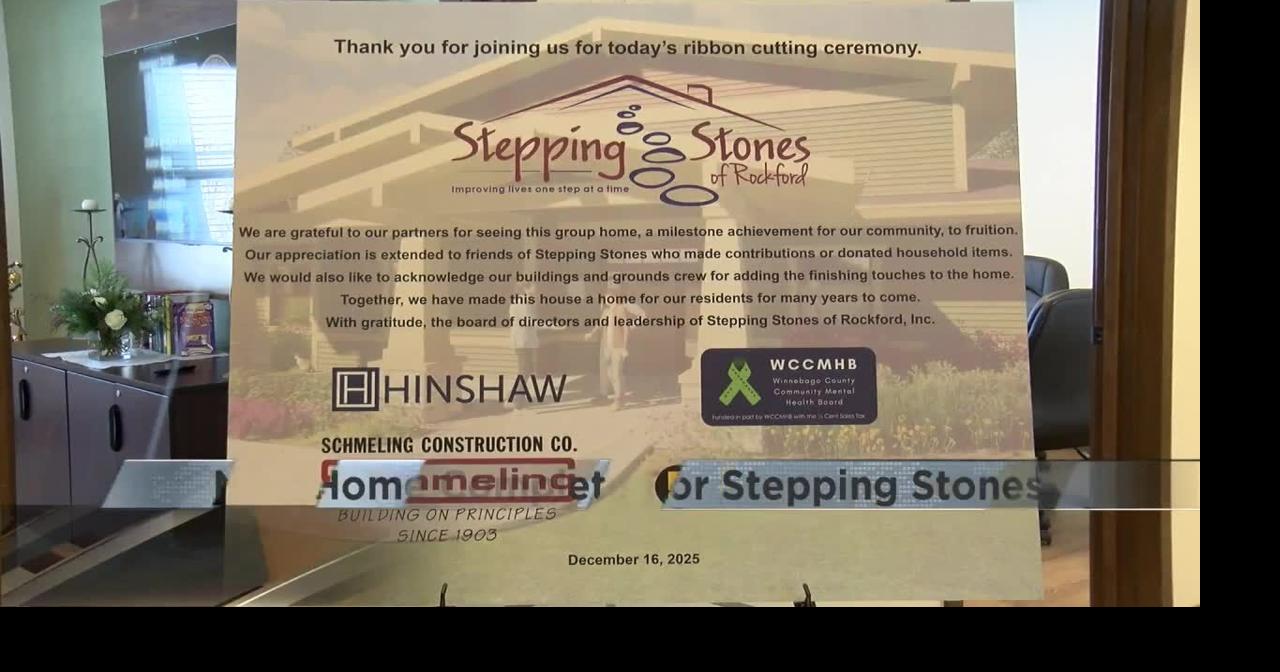 Stepping Stones cuts ribbon on new home, providing mental health care ...
