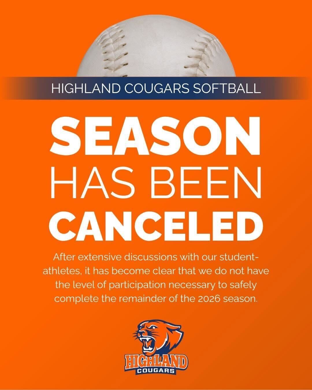 Highland Community College Softball Season Canceled | Top Stories ...