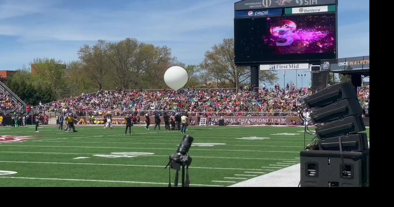 High altitude balloons launched from Saluki Stadium | Video | wrex.com