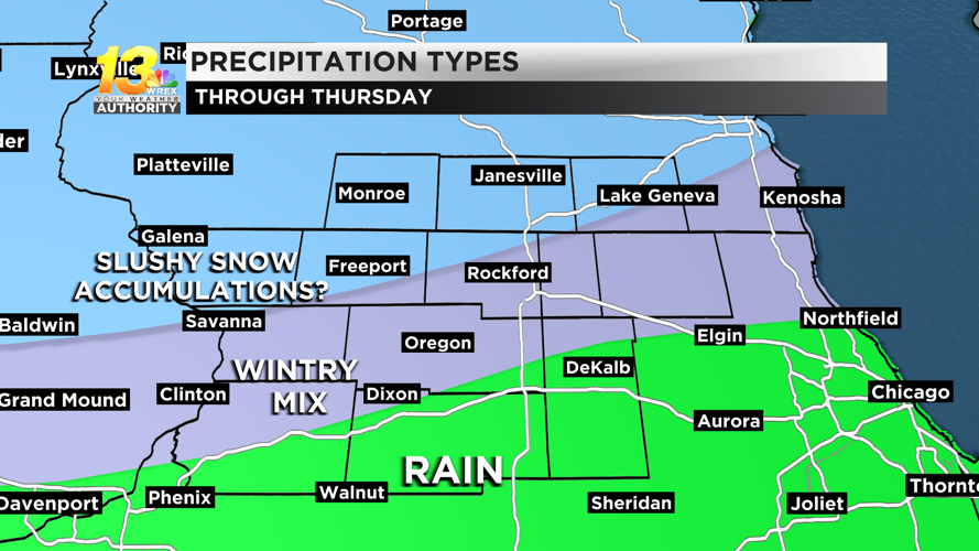 A wintry mix brings January weather back to the area | Top Stories ...
