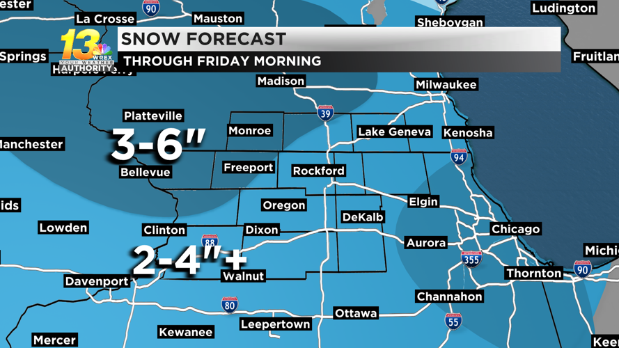 Only hours away until winter storm affects the Stateline | Weather ...