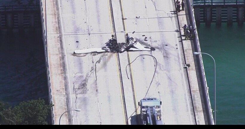 Six people were injured when a small plane crashed into a Florida ...