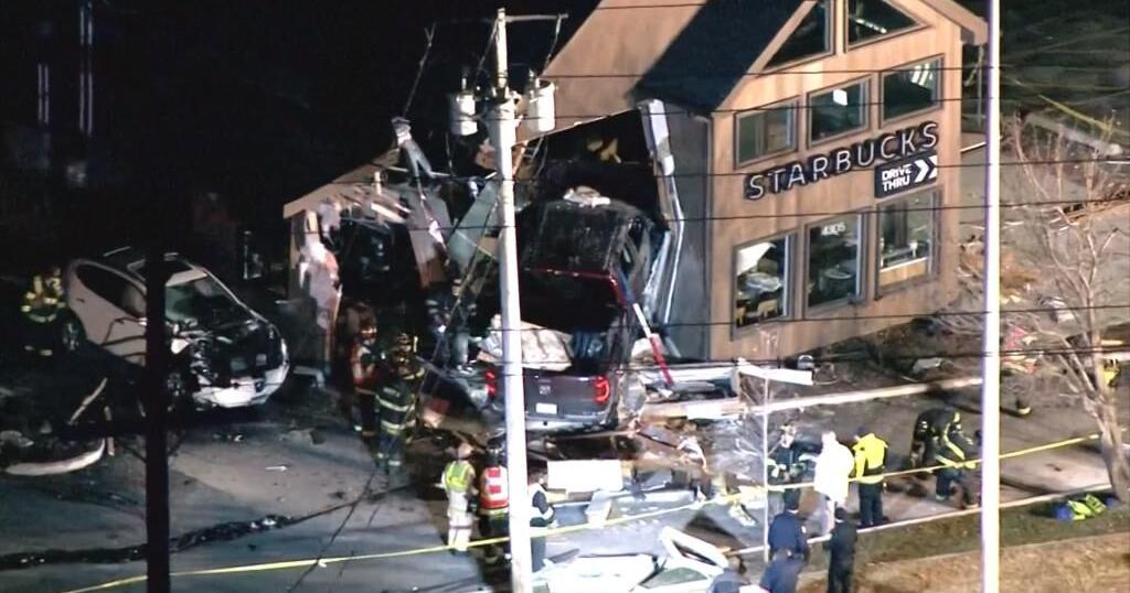 Truck slams into McHenry Starbucks; 4 sent to hospitals | News | wrex.com