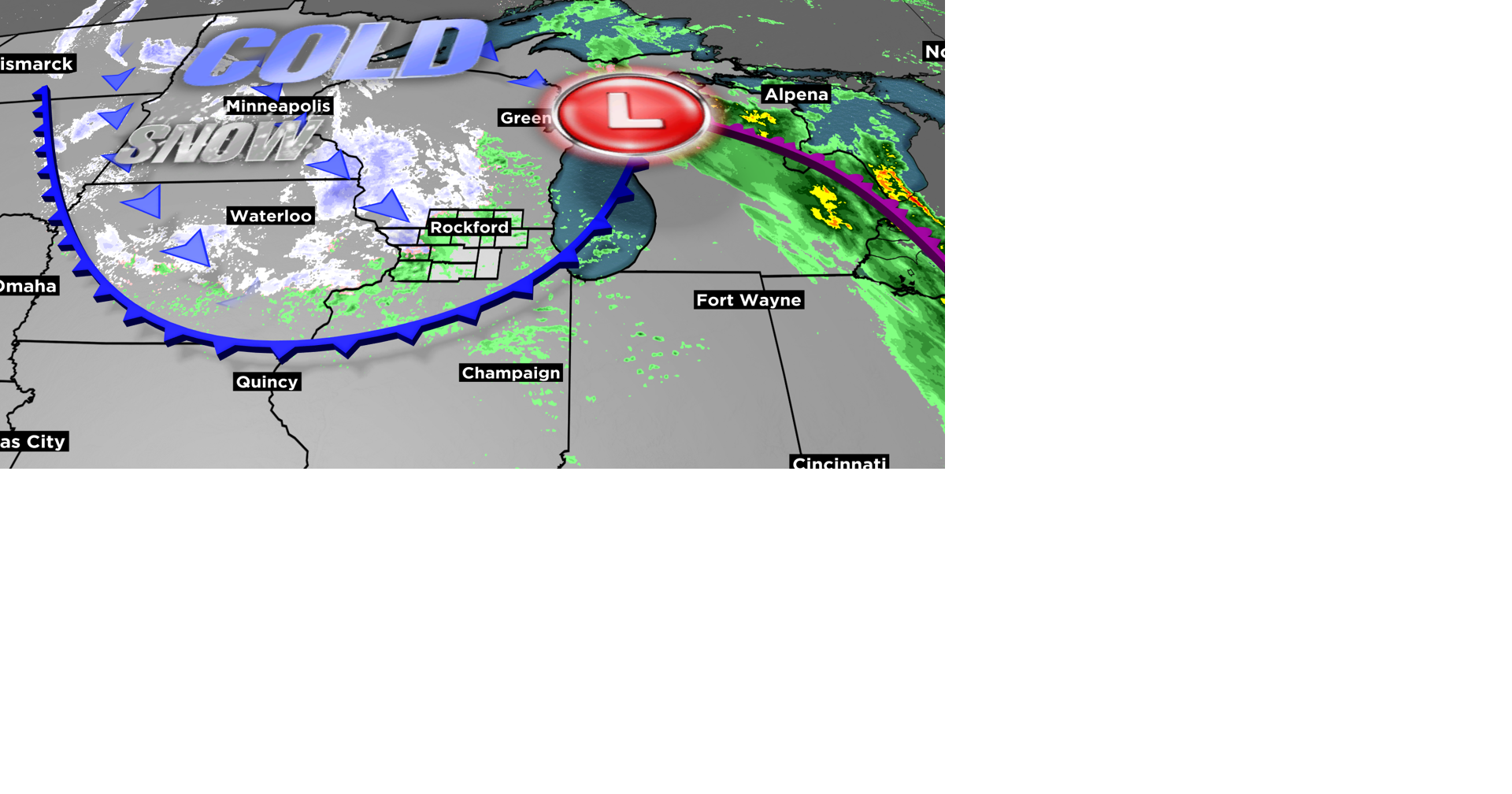 Slushy snow may stick to the ground early Thursday | Weather | wrex.com
