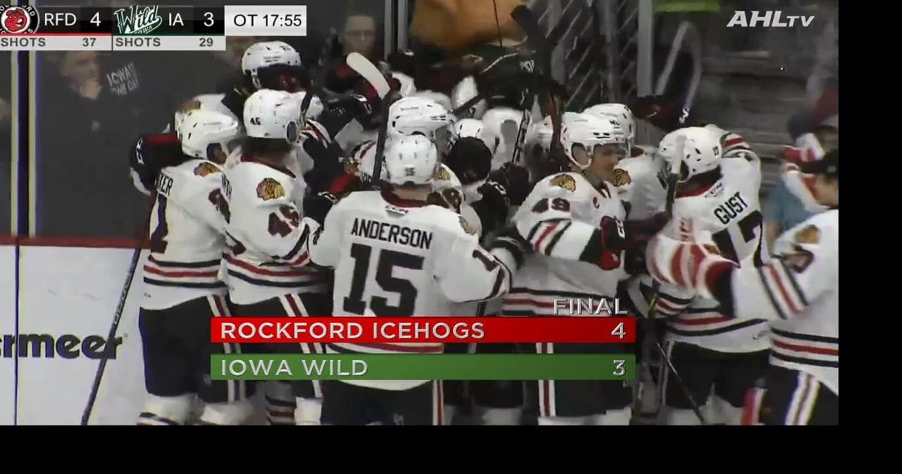 Buddy Robinson sends the IceHogs to round of AHL playoffs with an ...