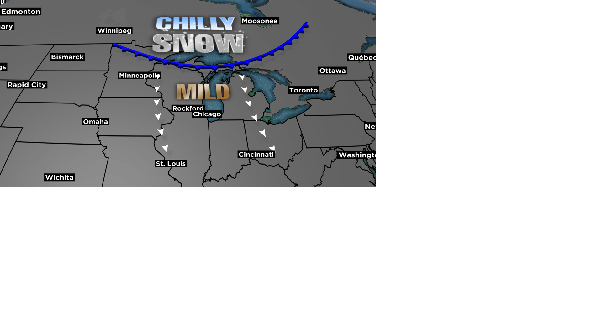 Cold front brings rain, snow, and chilly weather Friday afternoon ...