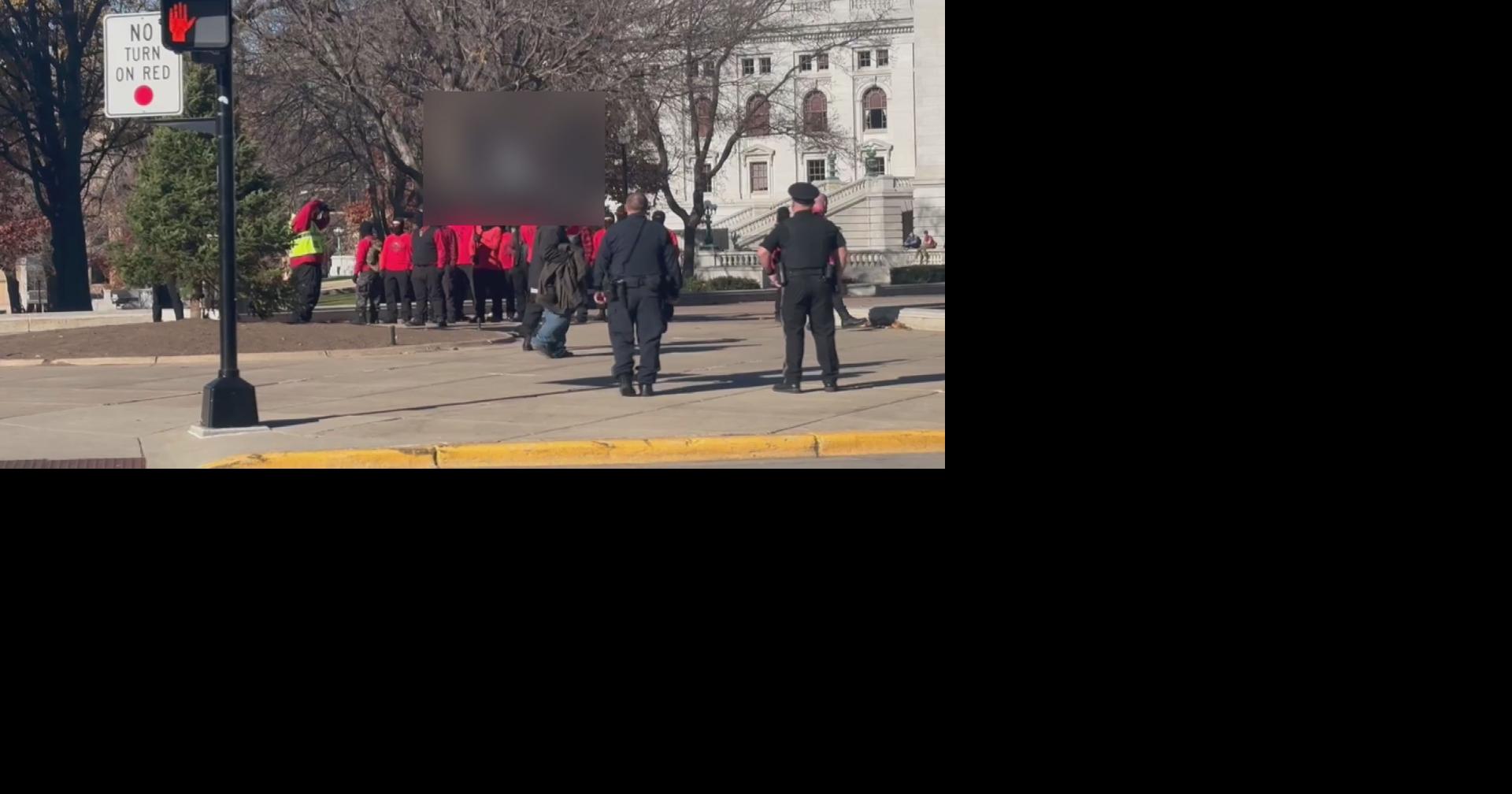 Neo-Nazi demonstrators in Madison draw condemnation from Gov. Evers ...