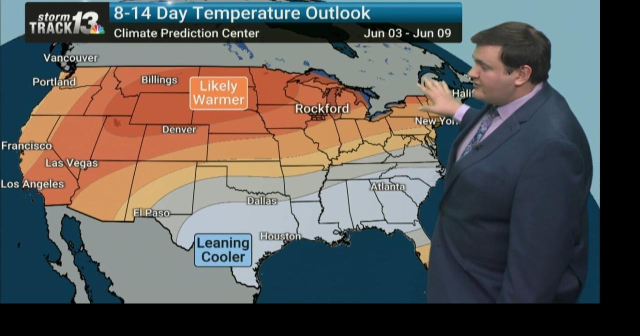 Staying on the warm side into June | Video | wrex.com