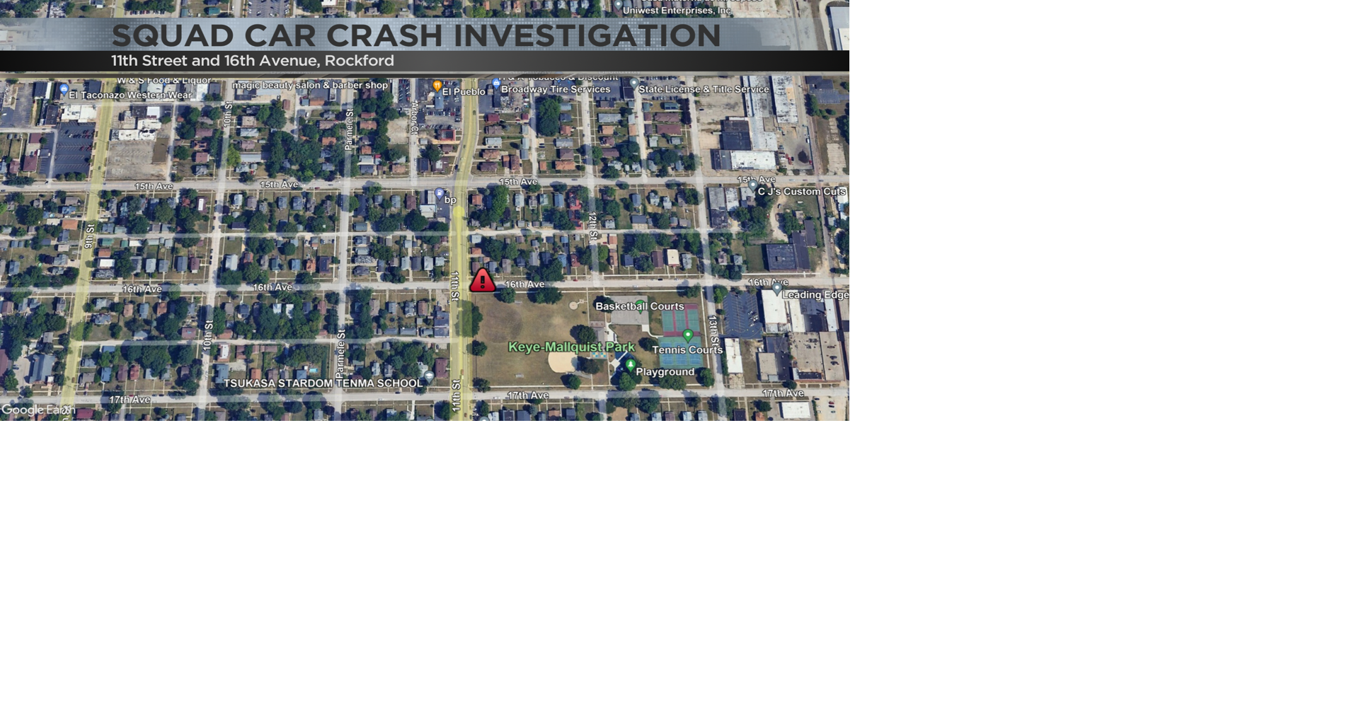 squad car crash map | | wrex.com