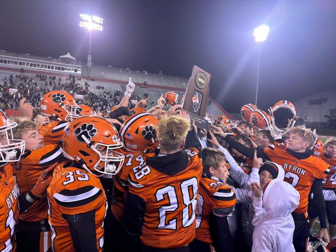Byron wins 3A State Football Championship with record setting ...