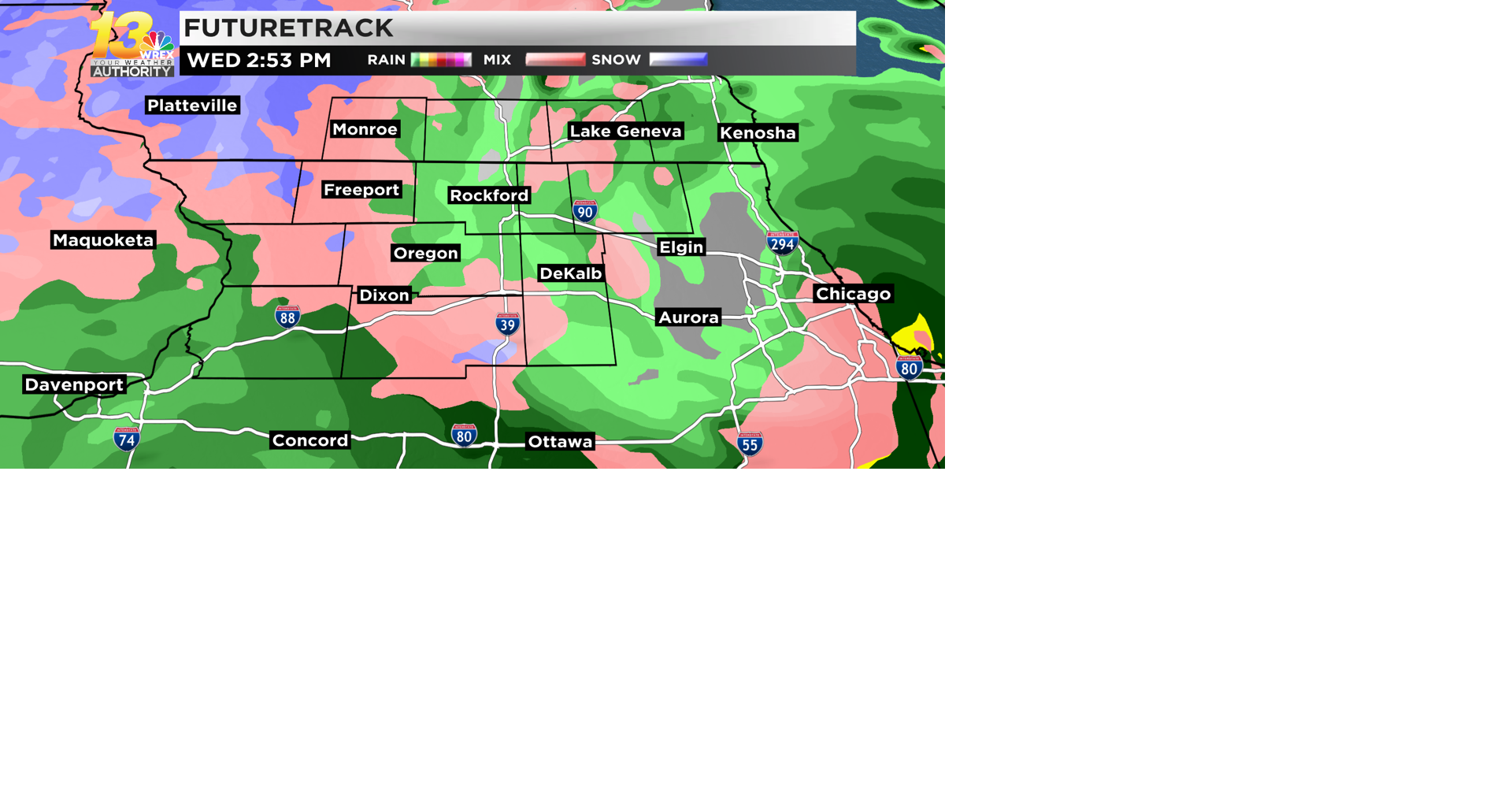 Wintry weather continues through Wednesday | Top Stories | wrex.com