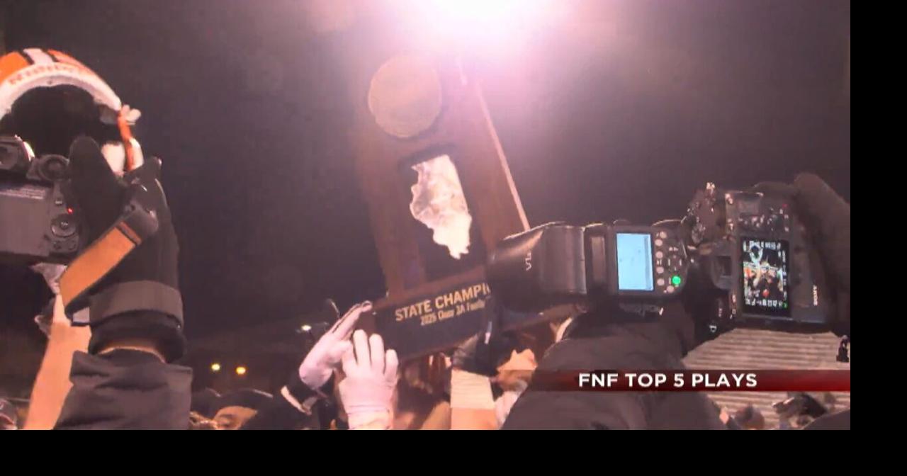 FNF Top 5 Plays of the Week - State Championship Edition | Video | wrex.com