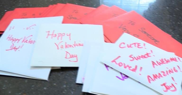 "Valentines for Seniors" spreads joy and love to area senior citizens ...