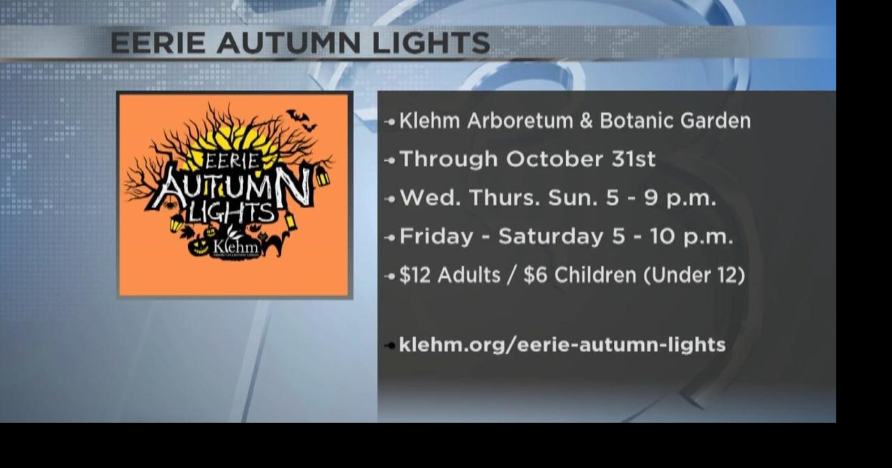 Klehm Arboretum and Botanical Garden Transforms into Eerie Autumn ...