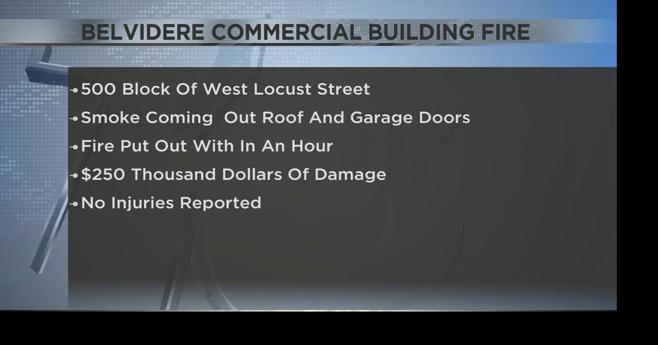 Fire near downtown Belvidere causes hundreds of thousands of dollars in ...