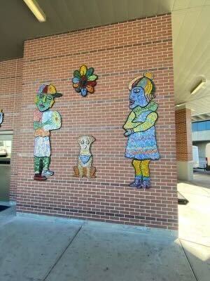 Photos: New art mosaics by students now on display at Rockford's ...