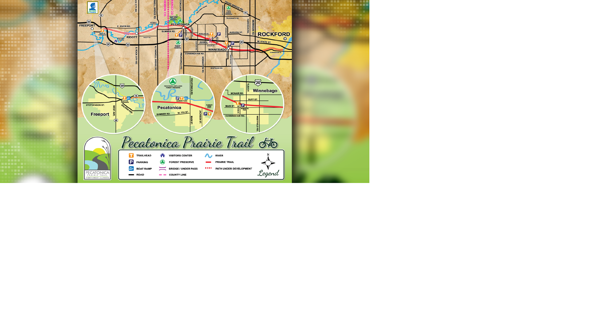 Pecatonica Prairie Trail could soon connect to Downtown Rockford | News ...